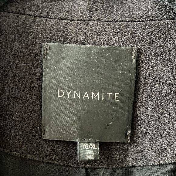 Dynamite | Jackets & Coats | Black Blazer Xl Dynamite | Poshmark